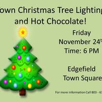 Edgefield First Baptist: Tree Lighting - Town of Edgefield, South Carolina